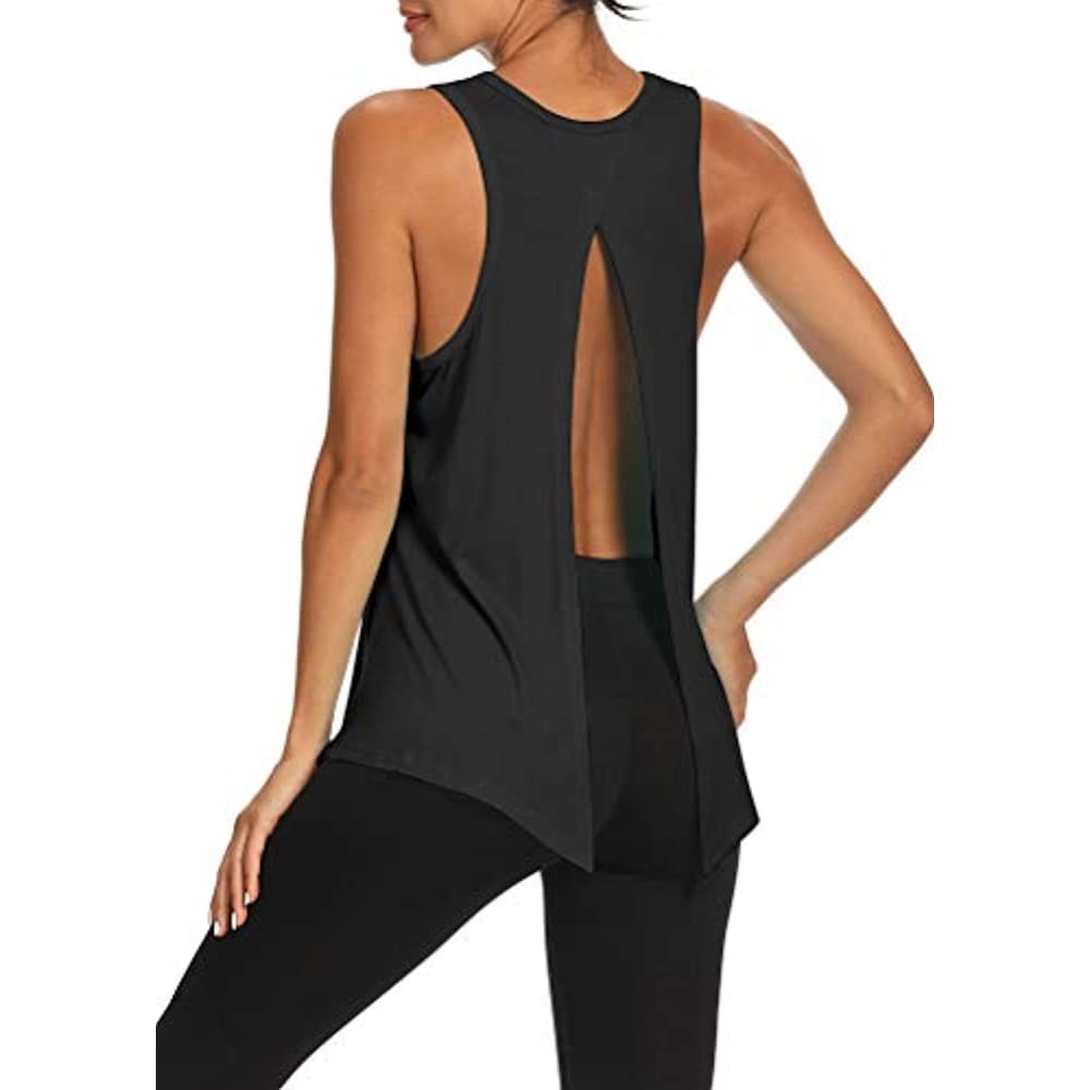 open back shirts workout